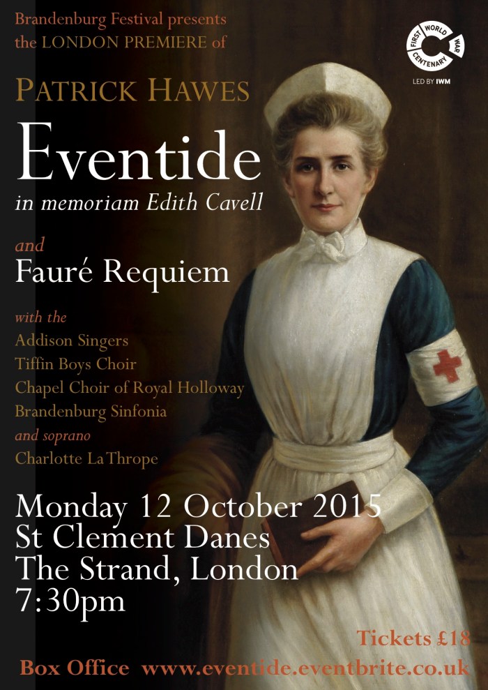 Account by Reverend H. Stirling Gahan on the Execution of Edith Cavell ...